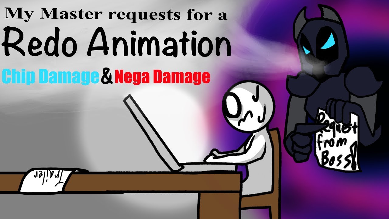 Redo animation [Chip & Nega Damage] - YouTube