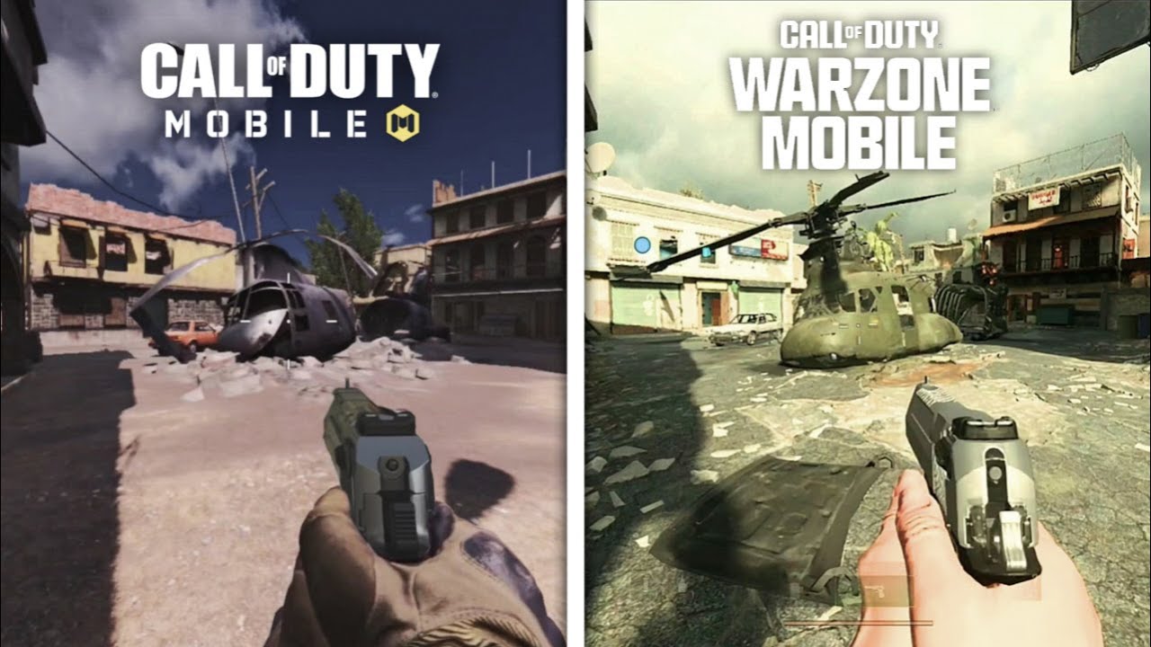 COD: Mobile vs Warzone Mobile - Crash Map Comparison - Which is better ...