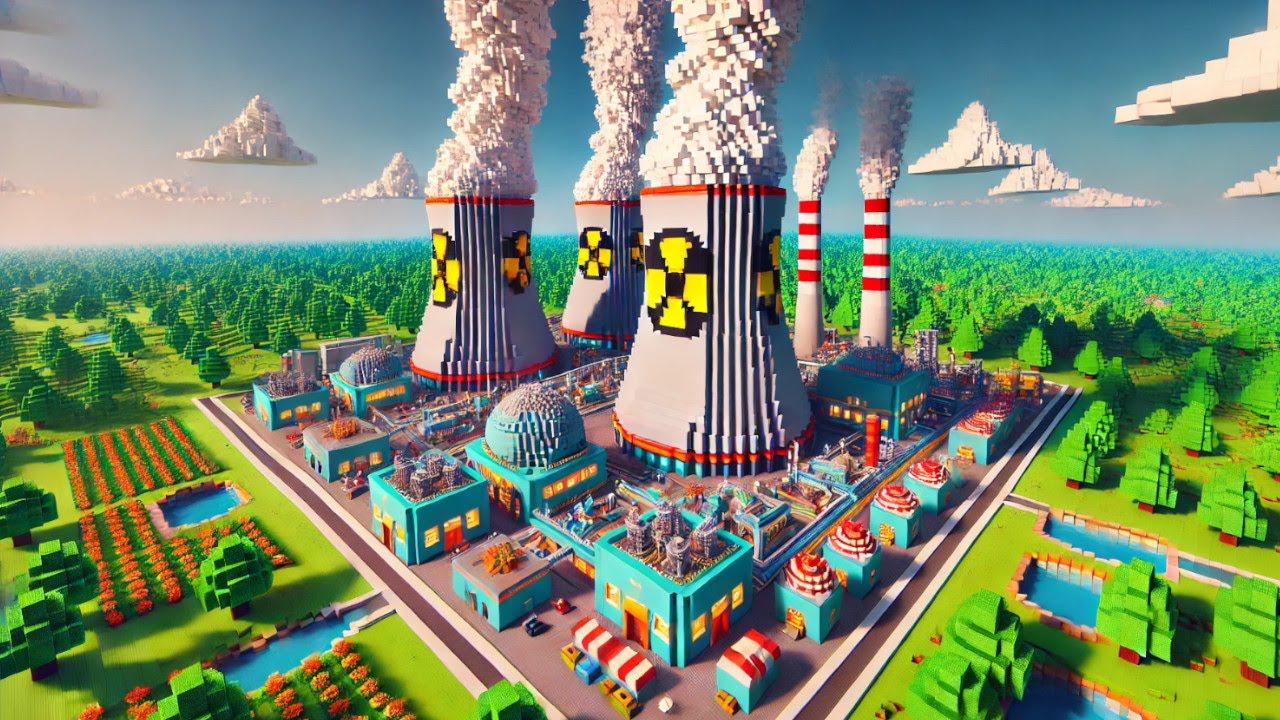 Minecraft: Springfield Atomkraftwerk - Teil 1 | Bau der Poweranlage ...