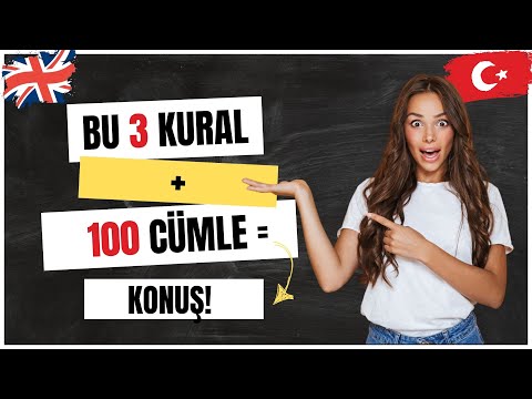 İngilizce Konuşmak İçin 3 Altın Kural (ve 100 Cümle)