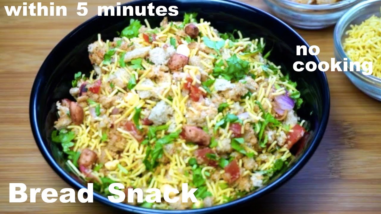 5 Minute Snack Recipe | Bread Snack within 5 minutes | Snack Recipe ...