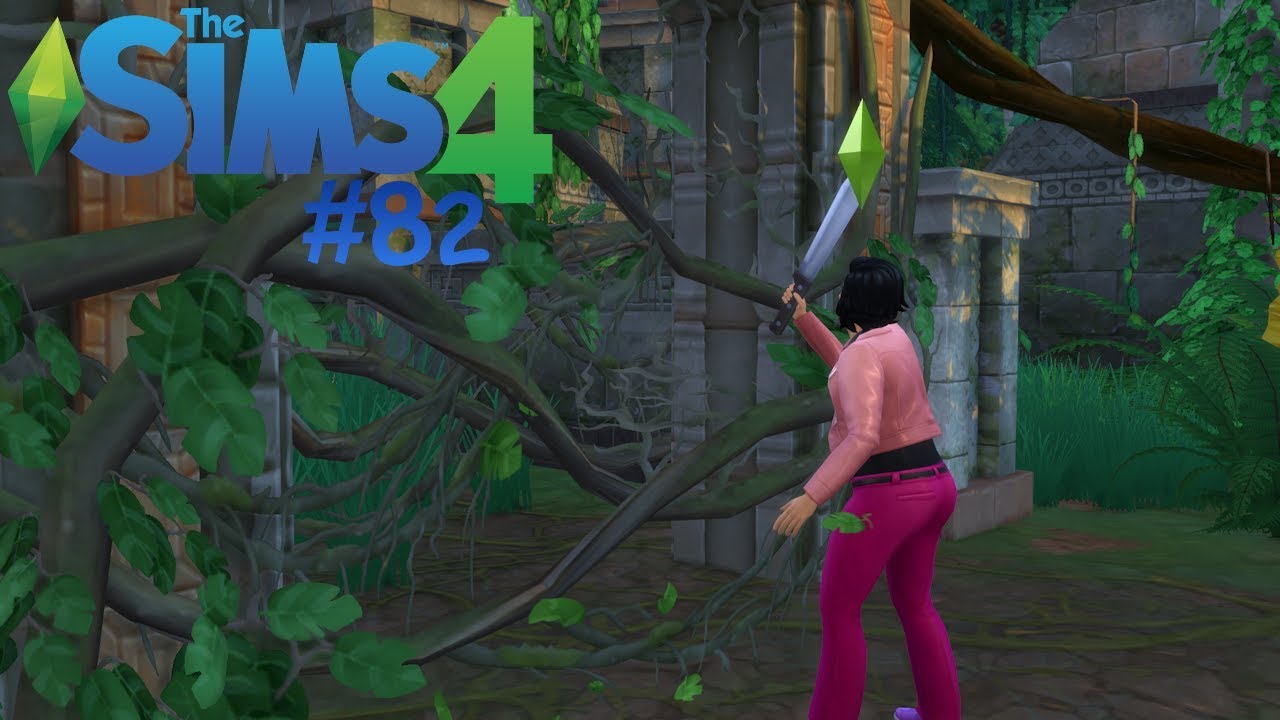 DIE SIMS 4 S2 #82 👫 Mit der MACHETE durch den Wald - YouTube
