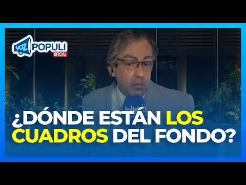 ¿Dónde están los cuadros? 'Gustavo Petro' responde por su particular réplica