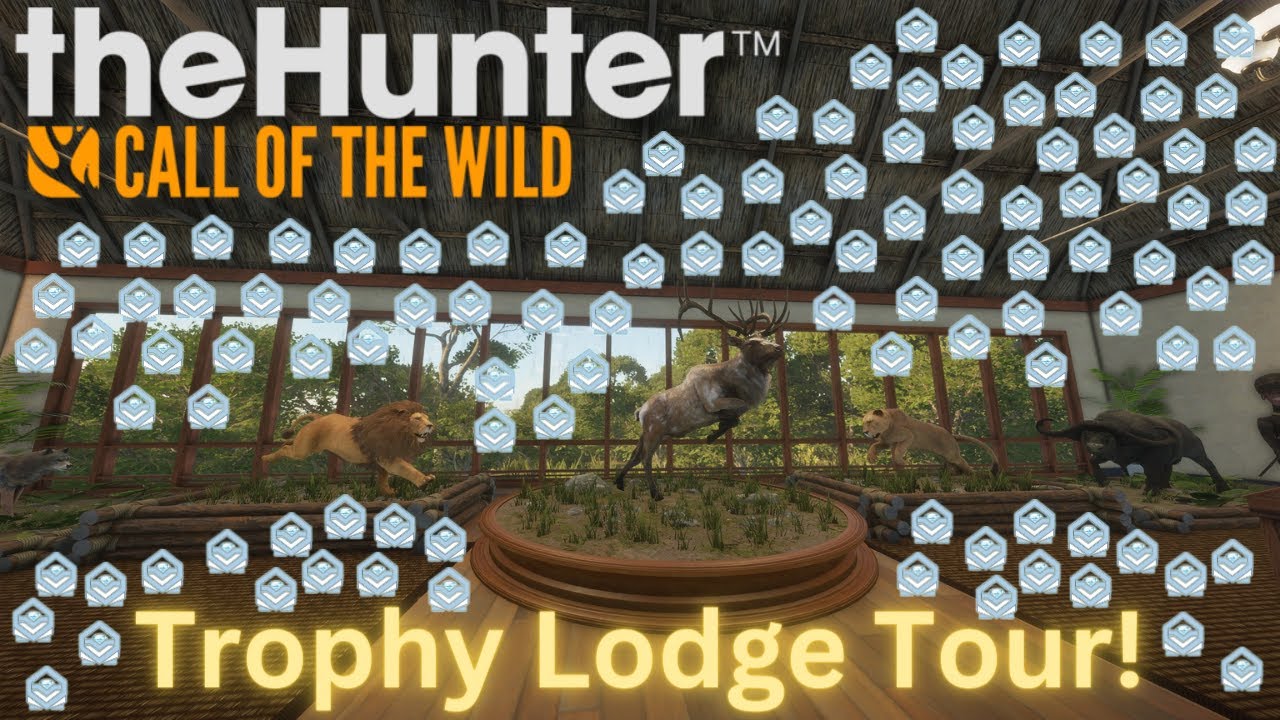 My first official Trophy Lodge Tour! | theHunter: Call of the Wild ...