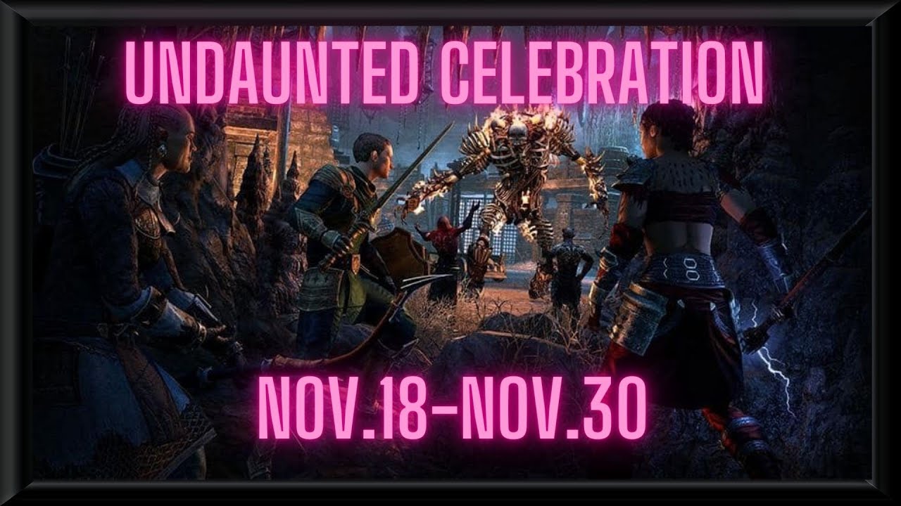 ESO- Undaunted Celebration Event - YouTube