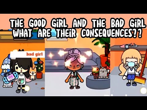 THE GOOD GIRL AND THE BAD GIRL/Toca Life Story/Toca Boca - YouTube