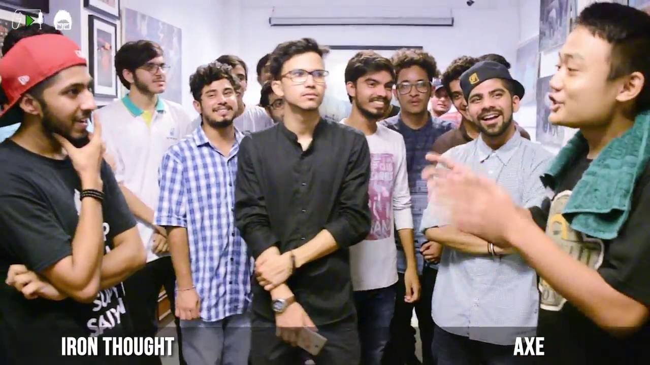 Iron Thought Vs. Axe (Rap Battle) - Spit Dope INC. [NO CHILL] - YouTube