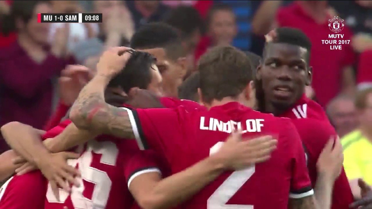 Manchester United Vs Sampdoria 2 1all Goals And Highlights 02 08 2017