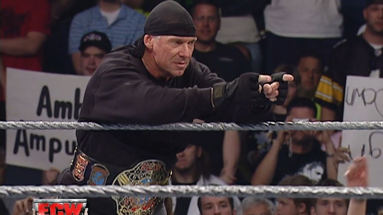 Rob Van Dam vs Shane McMahon, Umaga & Mr. McMahon — Handicap Match: WWE ECW May 8, 2007 HD - YouTube