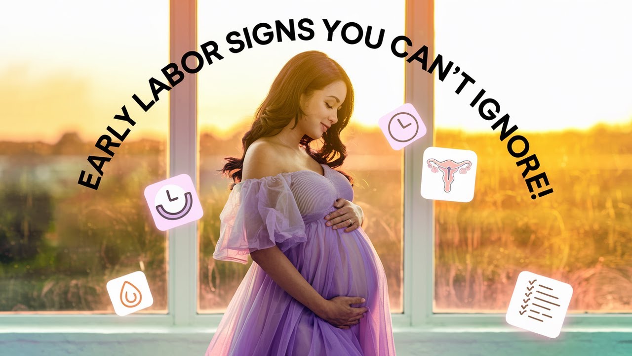 Knowing These REAL Labor Signs Helps You Prepare - YouTube