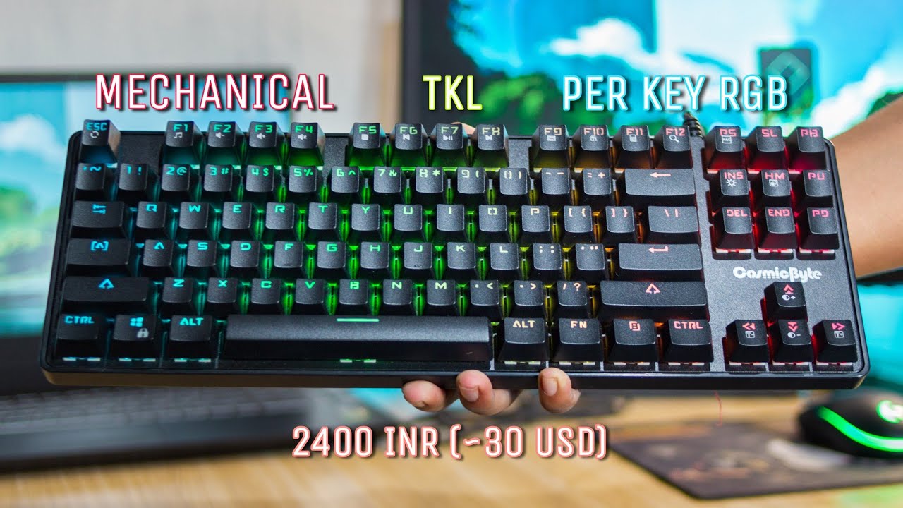 Cosmic Byte CB-GK-16 | Best Budget TKL Mechanical Keyboard🔥 - YouTube