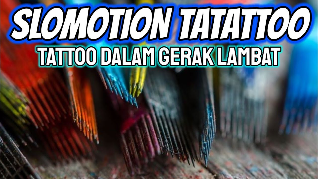 SLOW MOTION TATTOO//TATTOOING CLOSE UP//TATTOO SLOW MO - YouTube