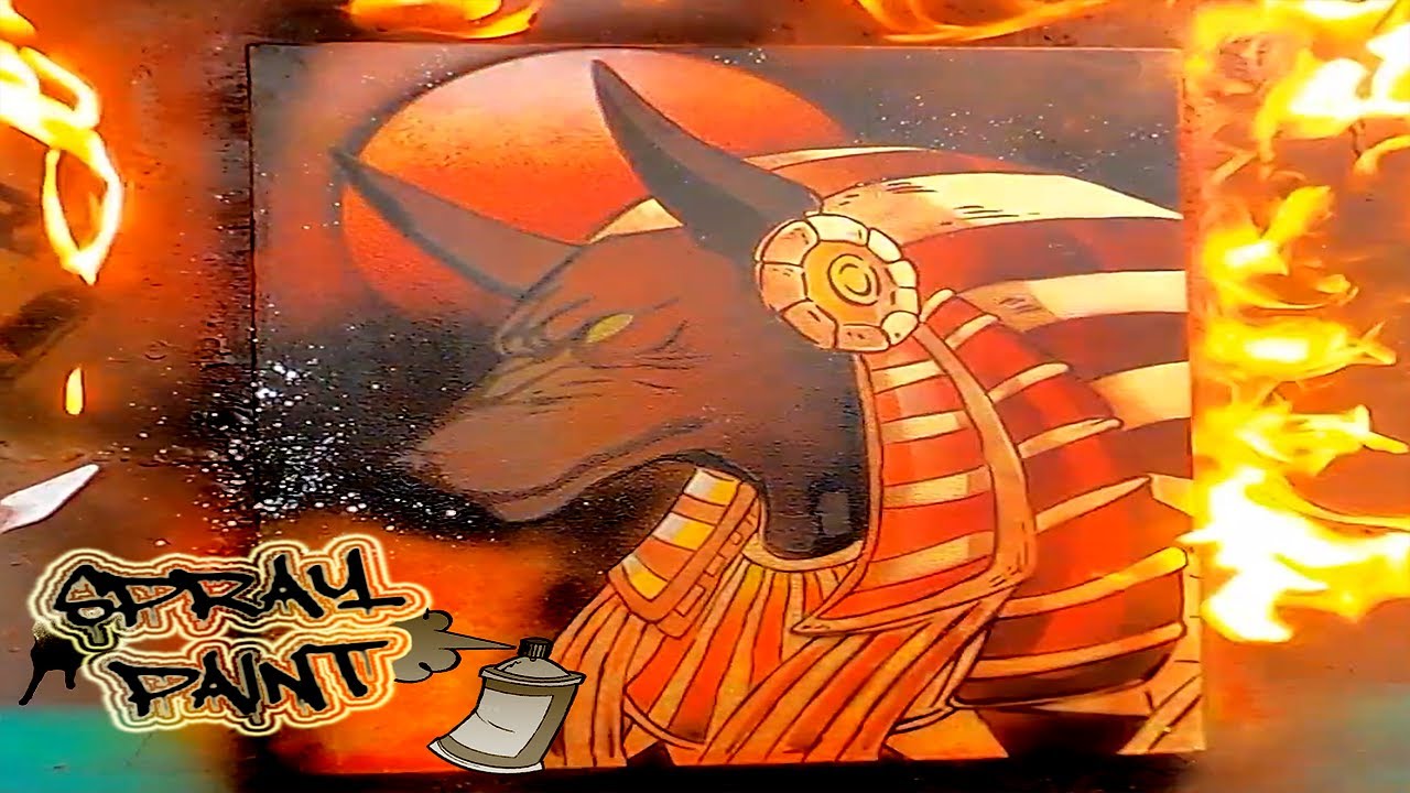 HOW TO DRAW ANUBIS - TUTORIAL - YouTube