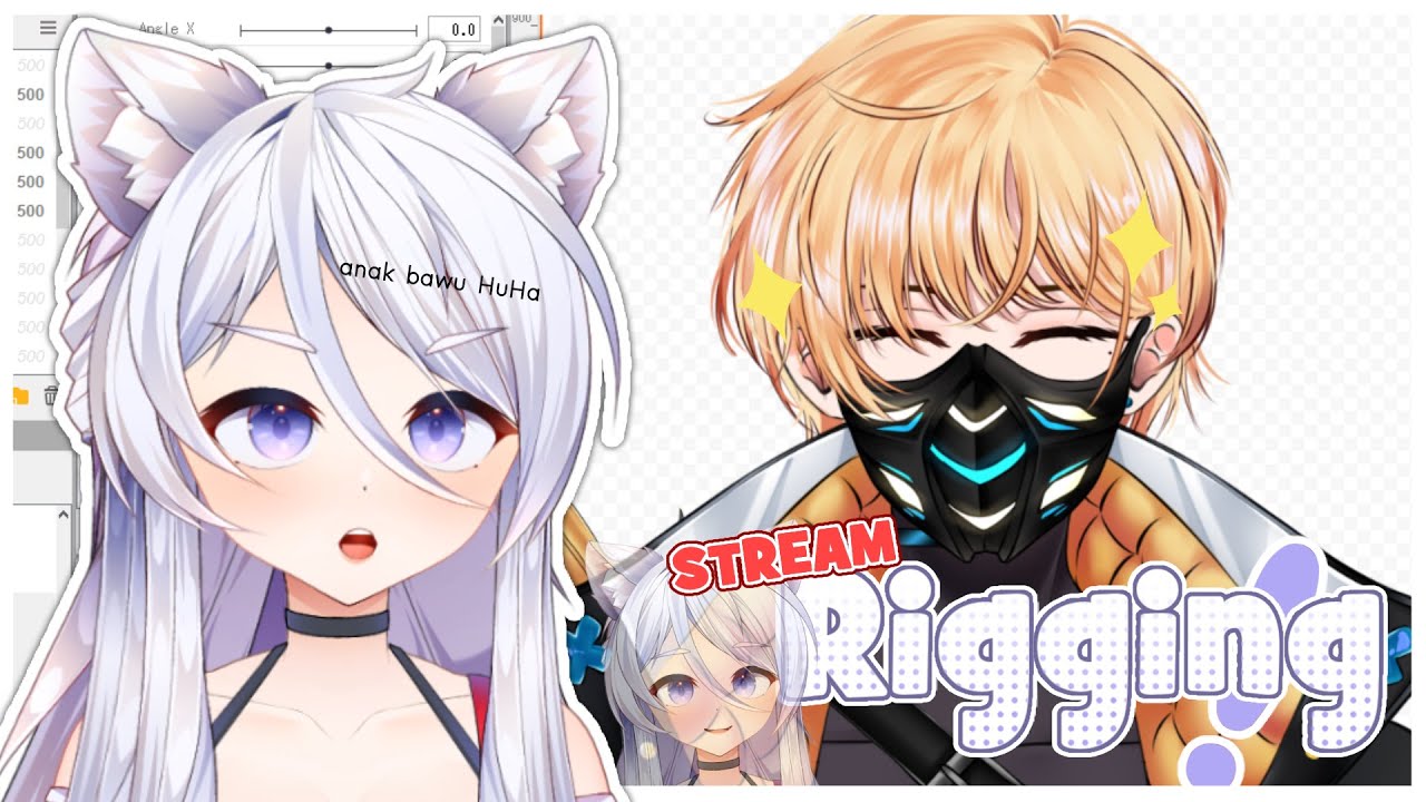 RIGGING STREAM 】How i rig Angle X !!【 VTuber Indonesia 】 - YouTube