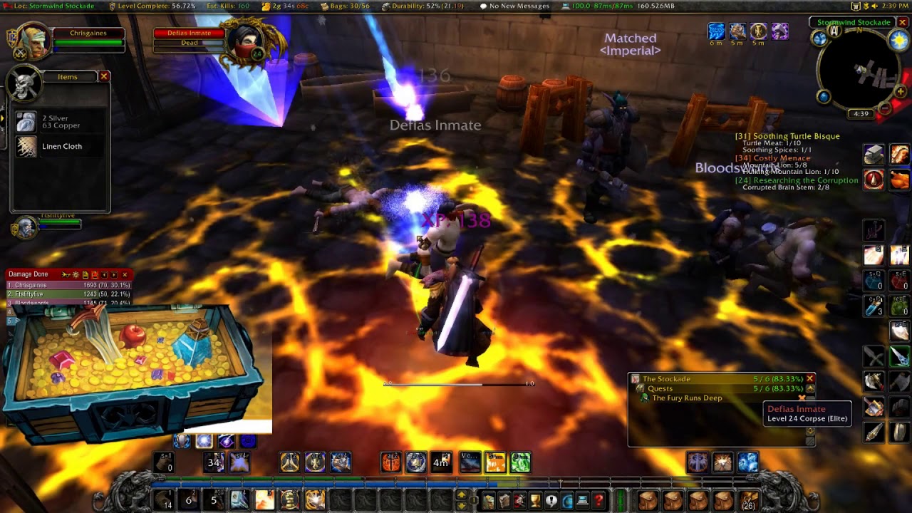 Classic WoW Shockadin Episode 18 - Low Level Dual Wield Tanking ...