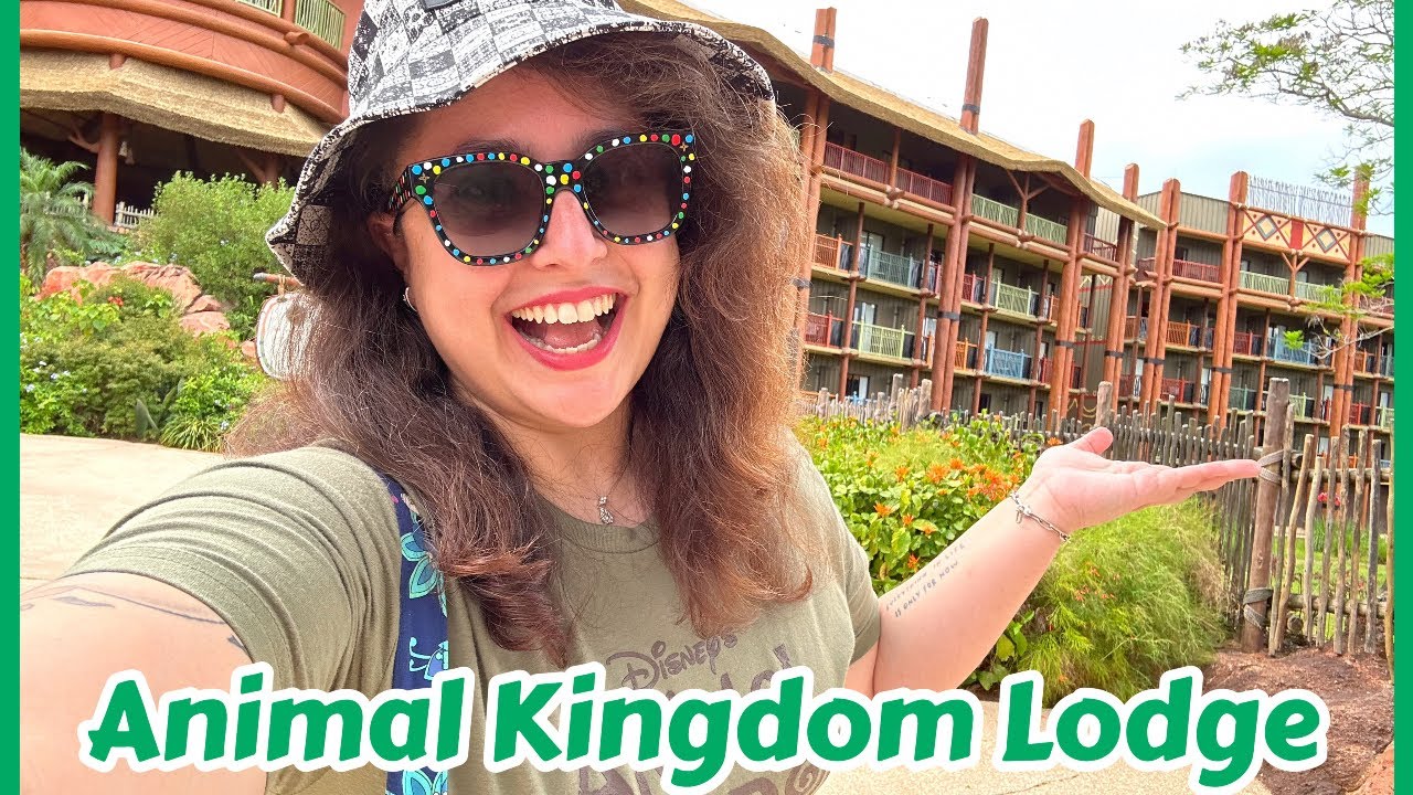 Disney's ANIMAL KINGDOM LODGE Jambo House FULL TOUR | Savanna View ROOM ...
