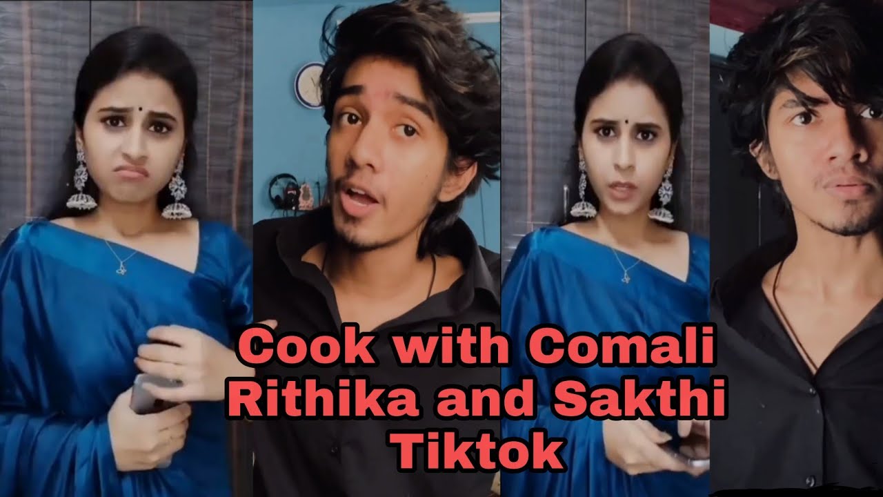 Cook with Comali Rithika and Sakthi Tiktok Tamil - YouTube