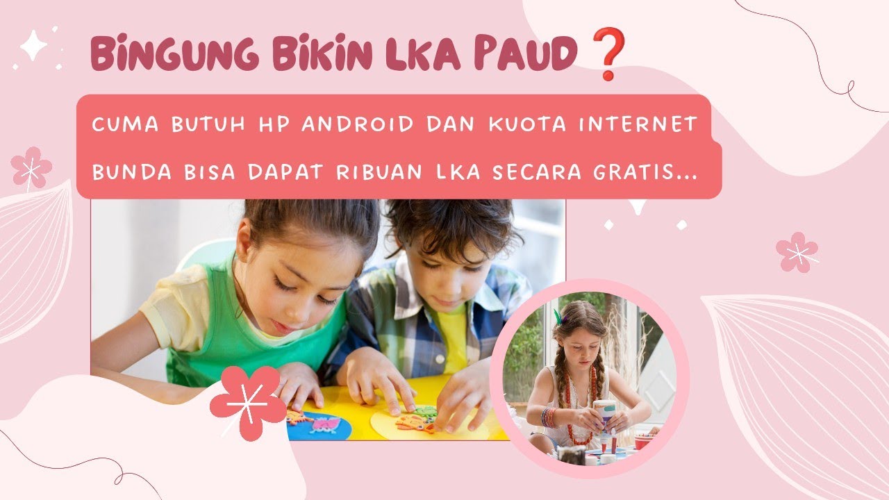 Download Lembar Kerja Anak (LKA) PAUD/TK/KB Mudah dan Gratis/ Worksheet ...