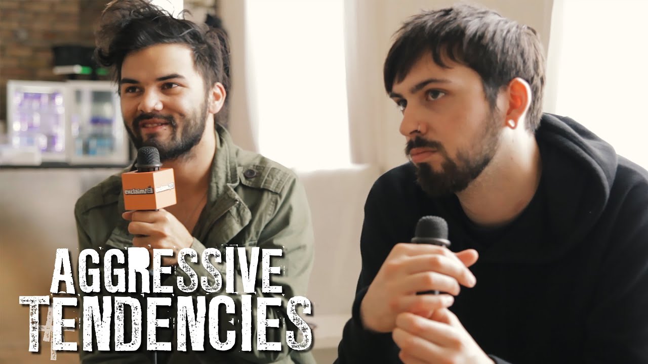 Northlane talk writing 'Node' with new vocalist Marcus Bridge on Aggressive Tendencies - YouTube