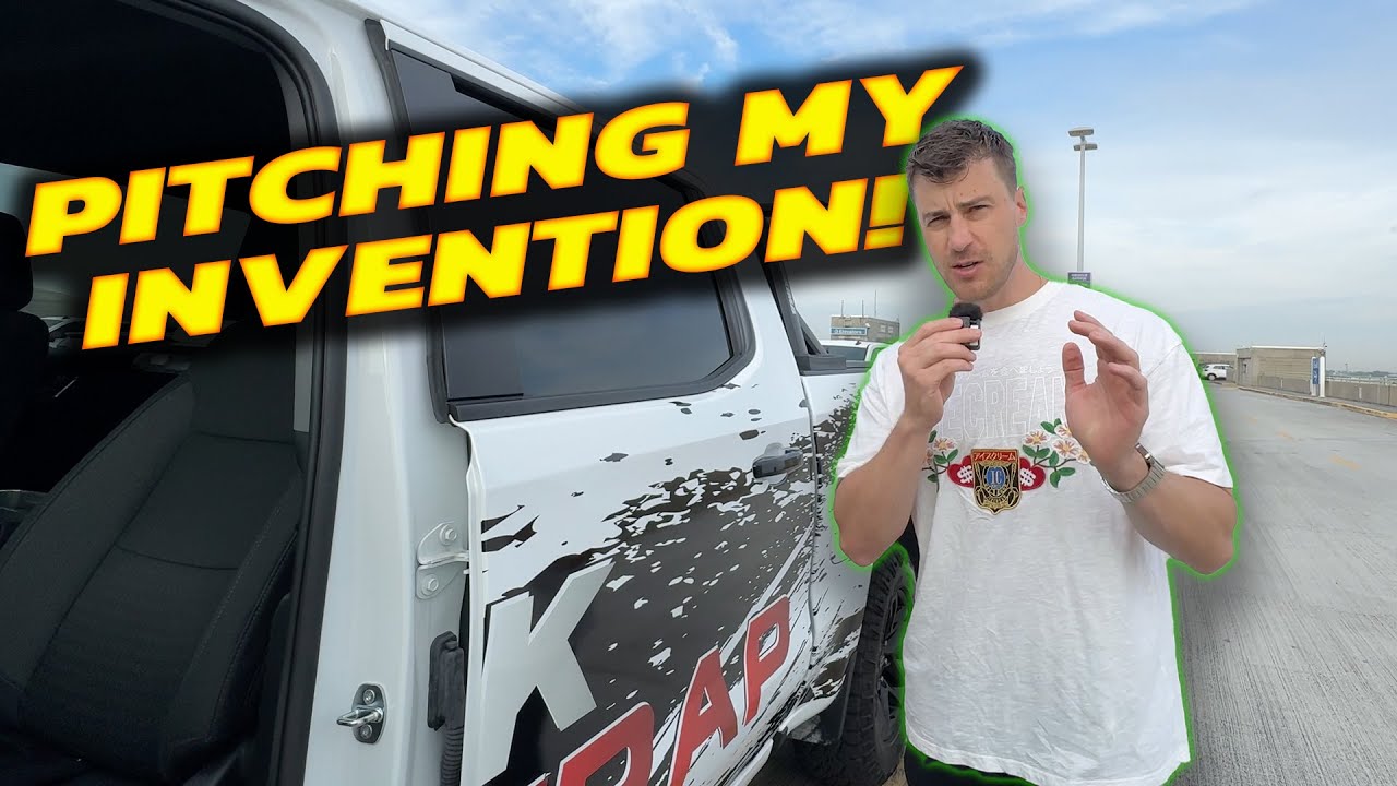 56. My Real Invention Pitch to a Big Box Store! (ROAD TRIP!) - YouTube
