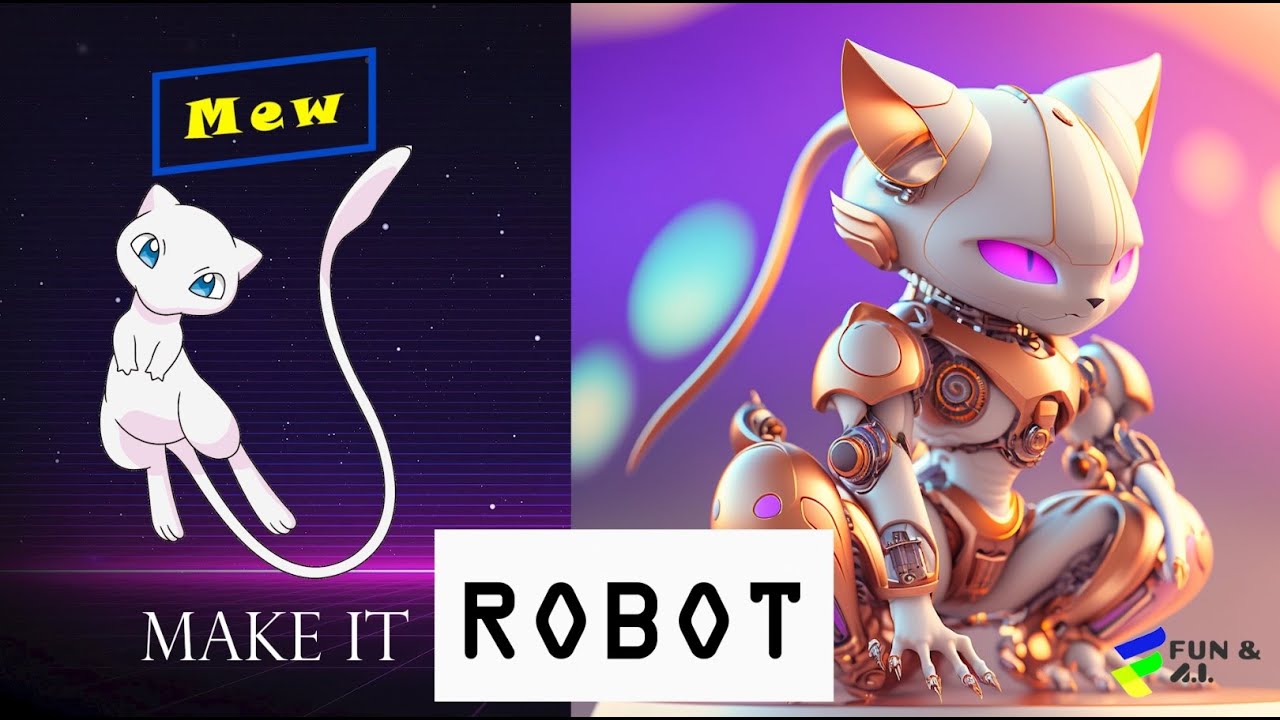 MAKE IT: Robot! (part 2) 🤖|| Pokémon turn into machines 💥 - YouTube