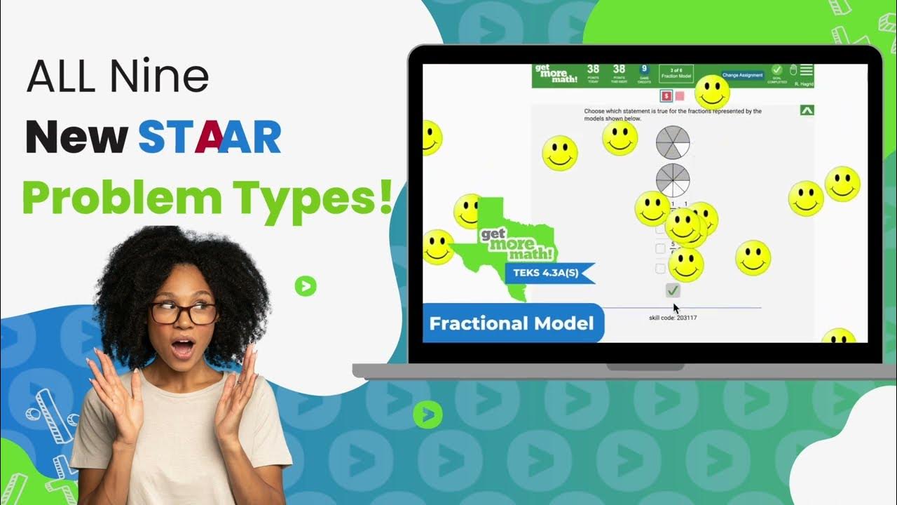 TEXAS: See Examples of all 9 new STAAR question types for 2023. - YouTube