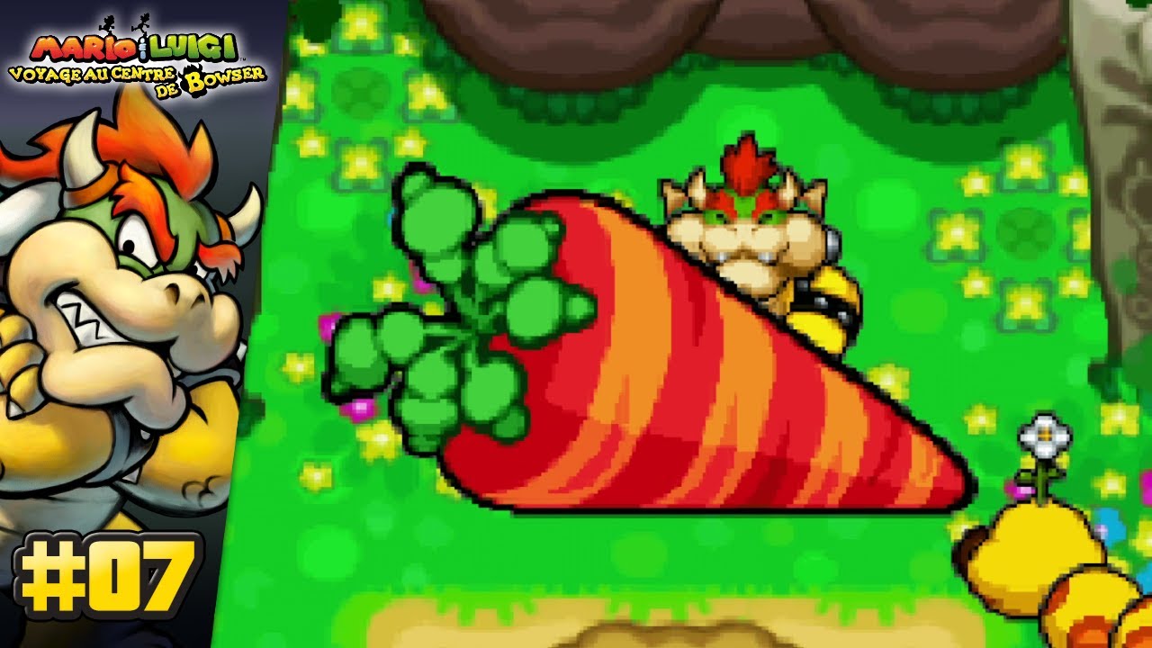 Carrot Challenge - Mario & Luigi : Voyage au centre de Bowser #07 - YouTube