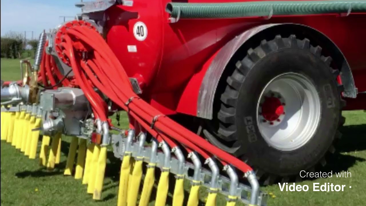 S&M slurry tanks Mastek dribble bars & agquip trail shoes - YouTube