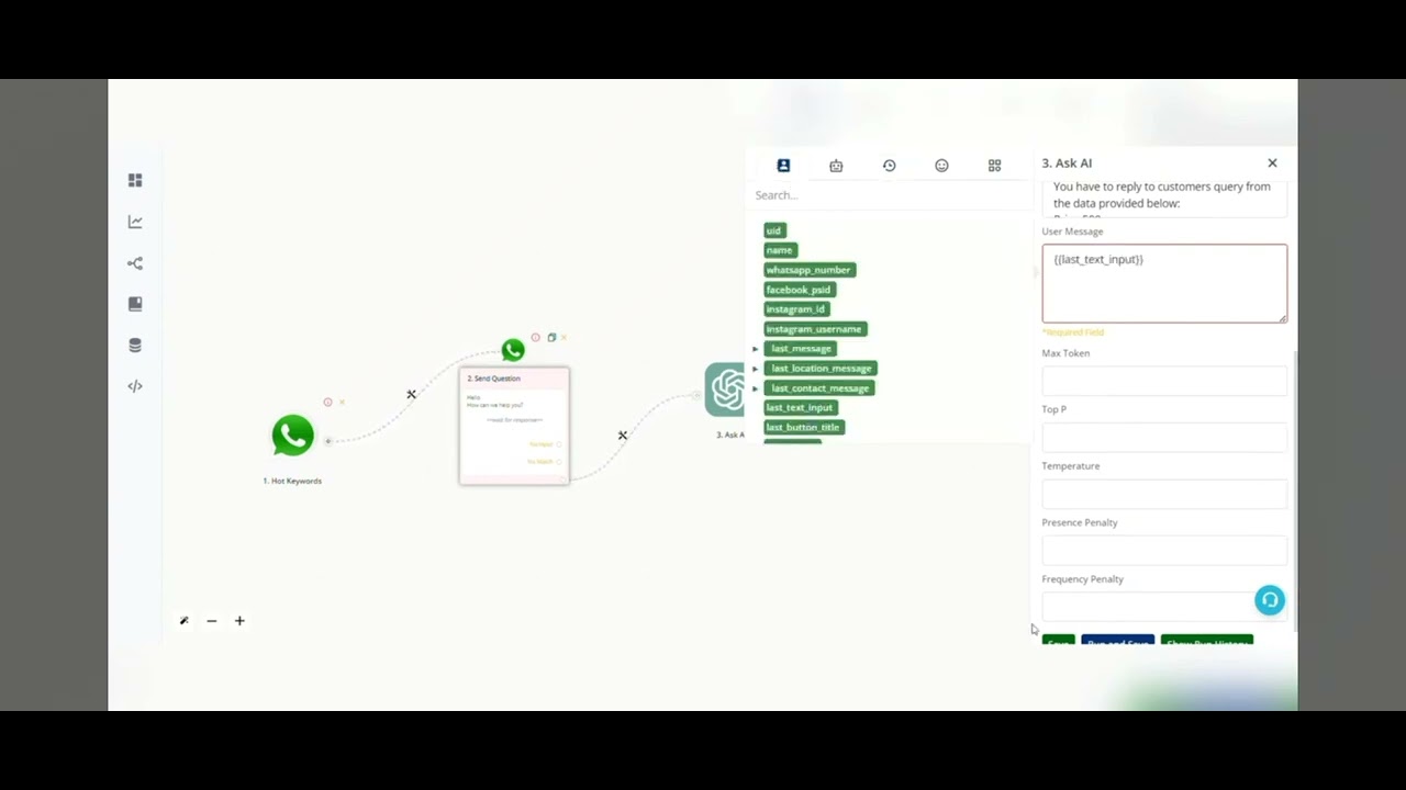 How to Create An AI Chat Bot- Whatsapp API - YouTube