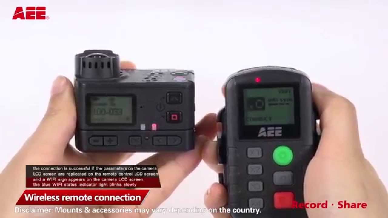 AEE Technology S71 Tutorial - YouTube