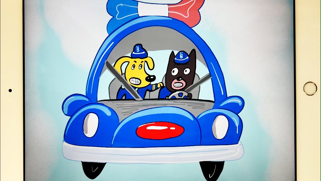 How to draw Sheriff Labrador Officer Dobermann / Sheriff Labrador ...