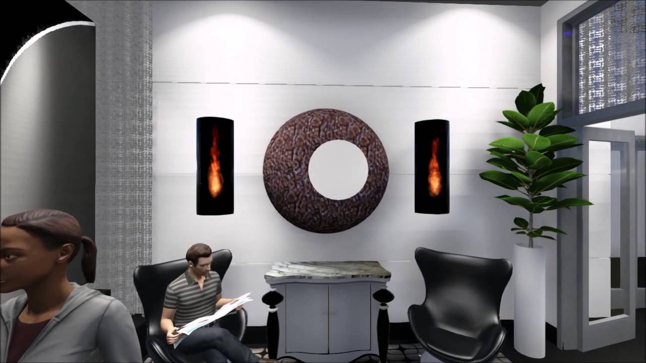 Design Presentation for High Rise Lobby - YouTube
