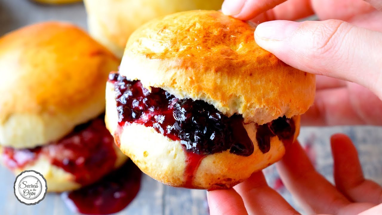 How To Make Quick And Fluffy English Scones - YouTube