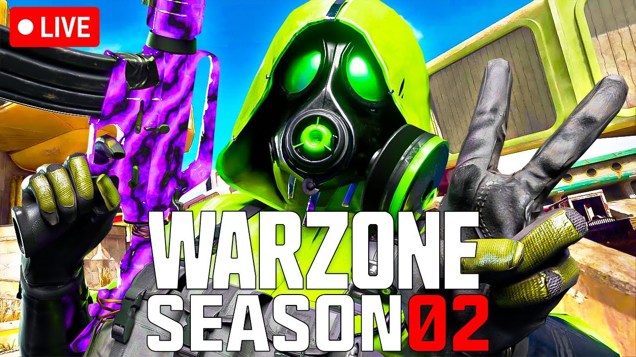 🔴 LIVE - NEW WARZONE SEASON 2 UPDATE | NEW DLC WEAPONS + META LOADOUTS ...