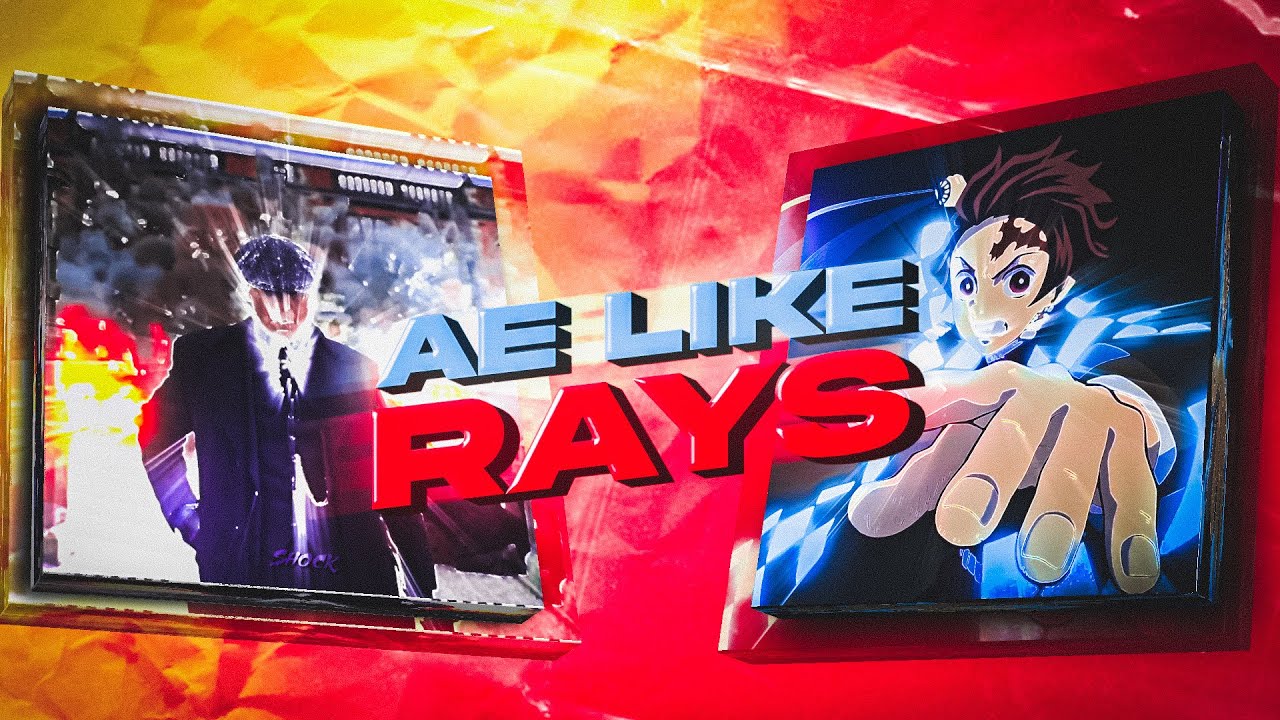 AE LIKE RAYS EFFECT ON ALIGHT MOTION! - YouTube