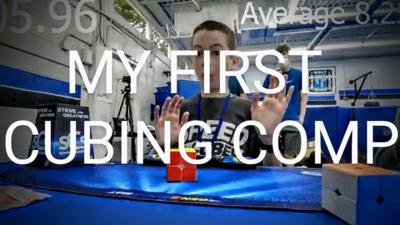 My First Rubik's Cube Comp! - YouTube