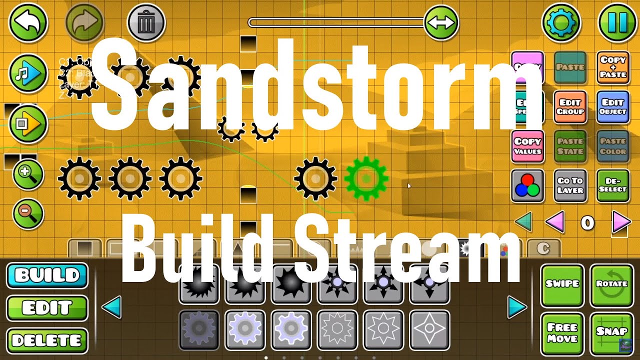 GD Build Stream: Building My New Level (Part 16) - YouTube
