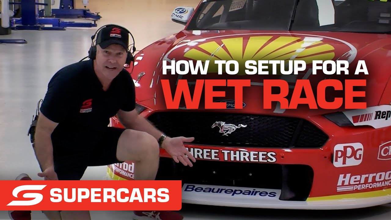 How to set up a Supercar for wet racing - BP Ultimate Sydney ...