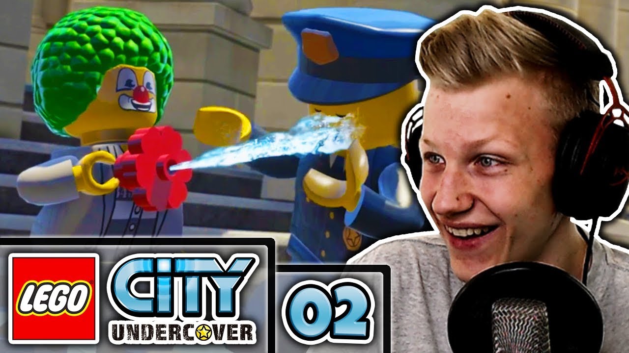 "Clowns rauben eine Bank aus?! 🤡" // Lego City Undercover #02 - YouTube