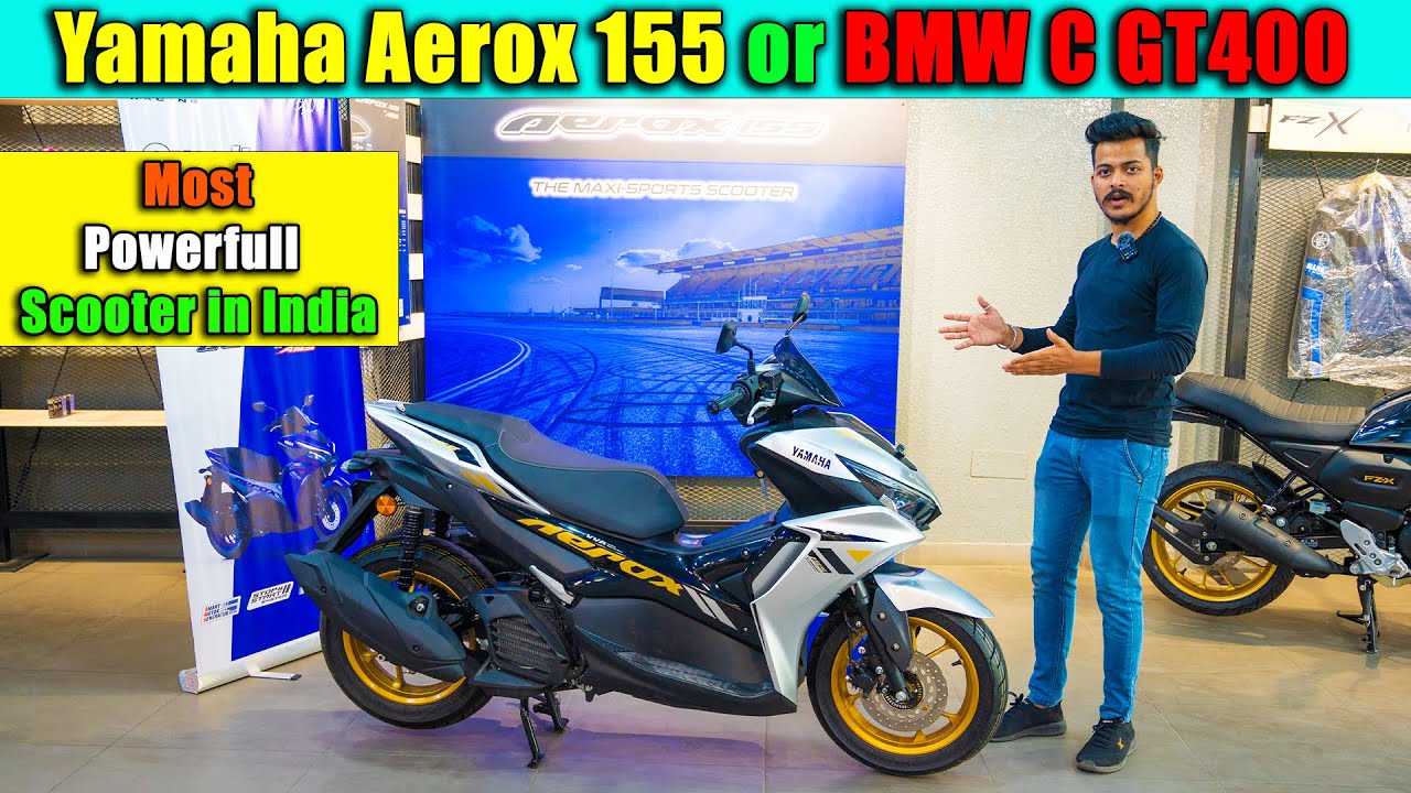 2024 Yamaha Aerox 155 or BMW C GT400? | Yamaha Aerox 155 E20 Detailed ...
