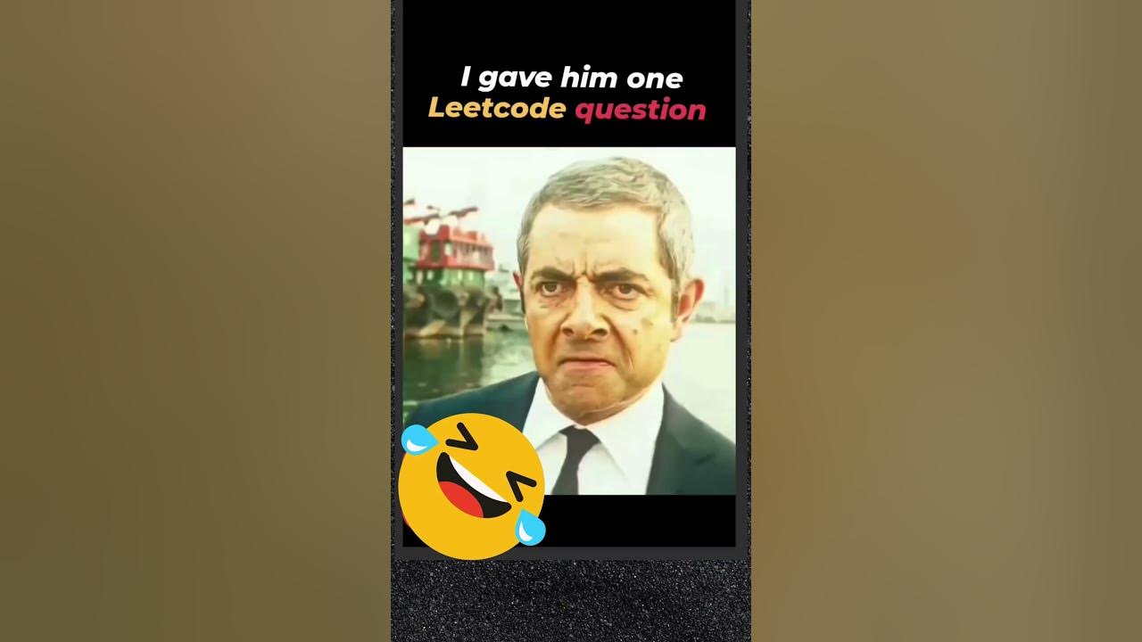 Can You solve LeetCode Problem? #coding #programming #memes - YouTube