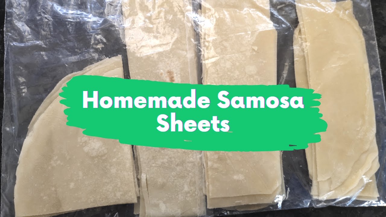 Ramadan Pre-prep recipe | Homemade samosa sheets | Samosa patti | Make ...