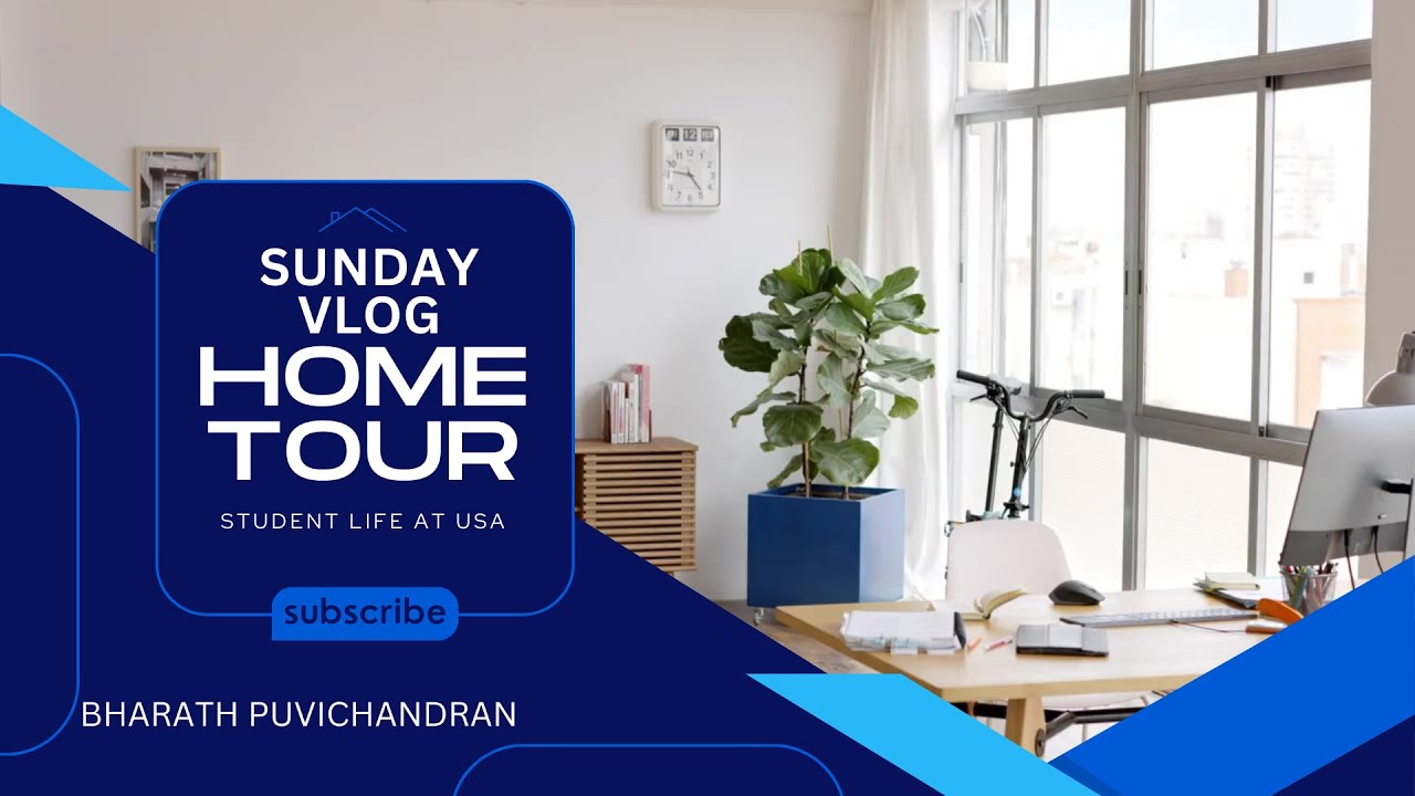 STUDENT LIFE IN USA VLOG | HOME TOUR VLOG INDIAN STUDENT LIFE IN USA ...
