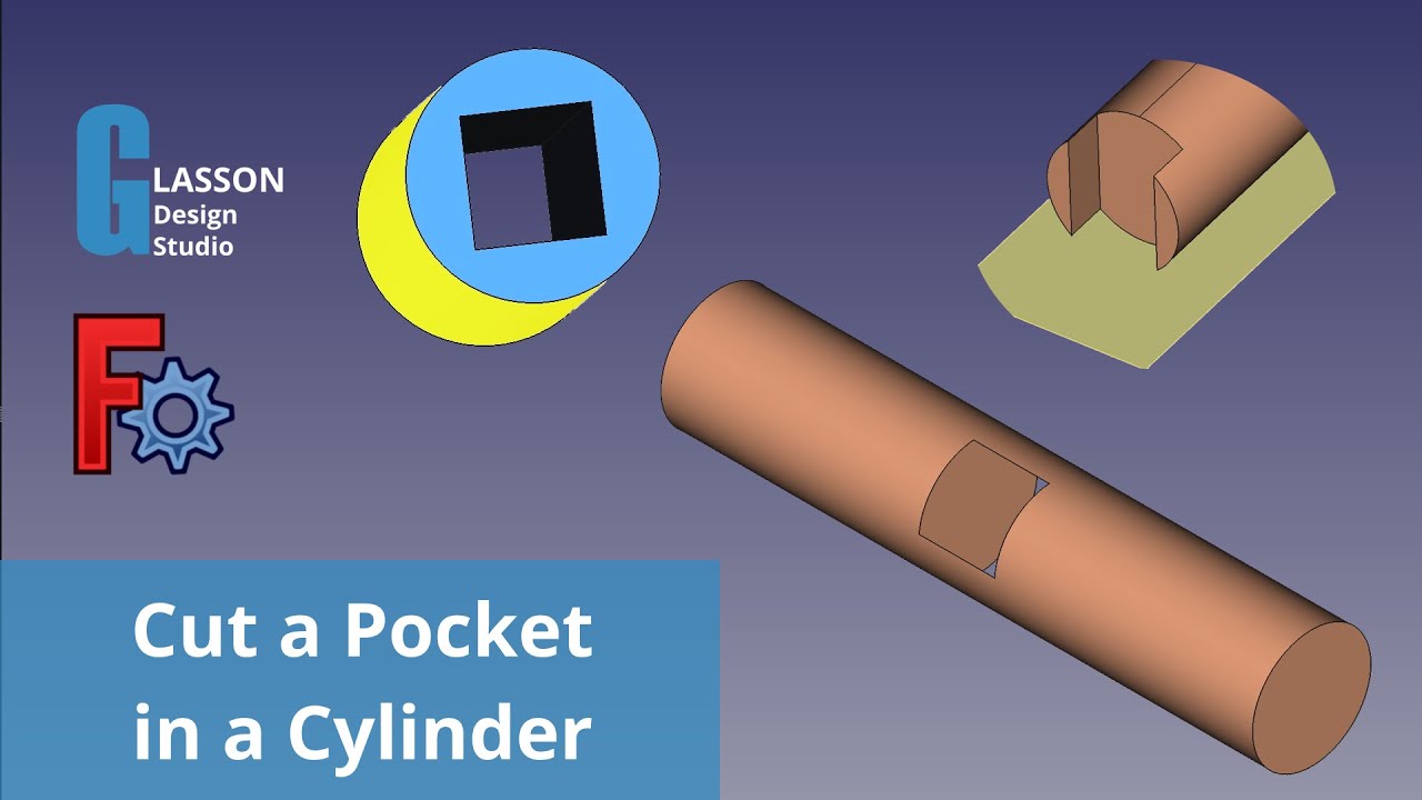 Viewer Question: Cutting pockets in cylinders - YouTube