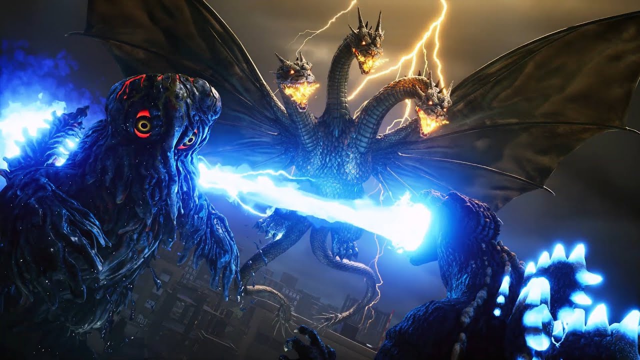 GigaBash Godzilla Nemesis 2 Kaiju Pack DLC Trailer PS5 & PS4 Games ...