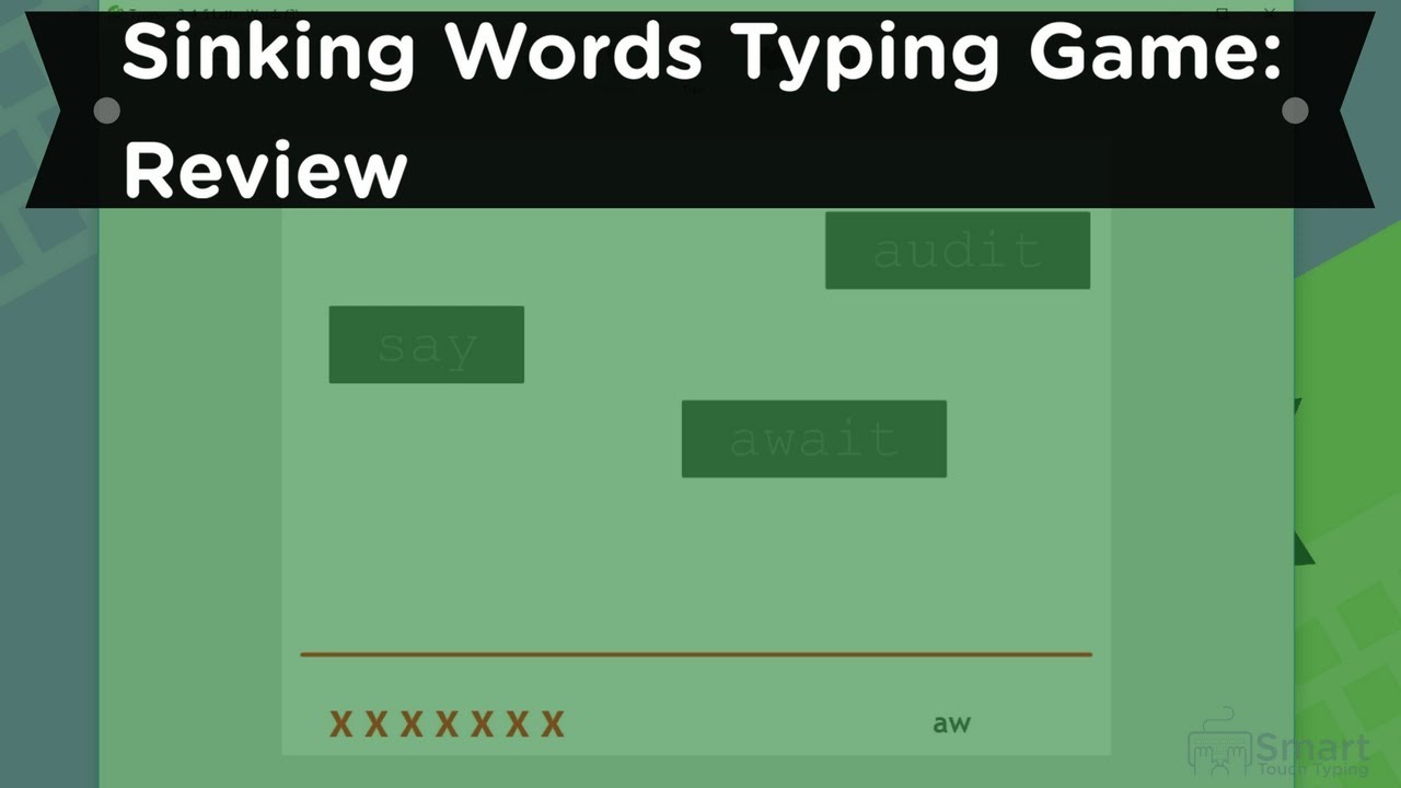 Sinking Words Typing Game | Typesy Keyboarding Software (2021) - YouTube