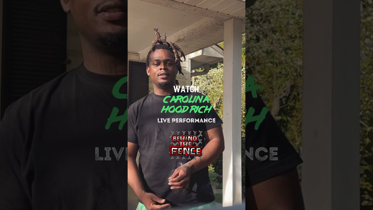Watch Carolina Hood Rich “I’m Str8” live performance | #BehindtheFence - YouTube