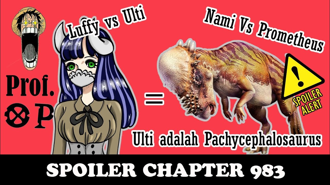 Ulti Adalah Pachycephalosaurus Dan Luffy Bertemu Yamato, Anak Kaido ...