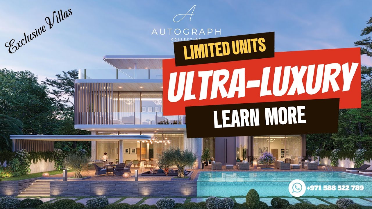 Discover Ultimate Luxury: Autograph Collection Villas at DAMAC Hills ...