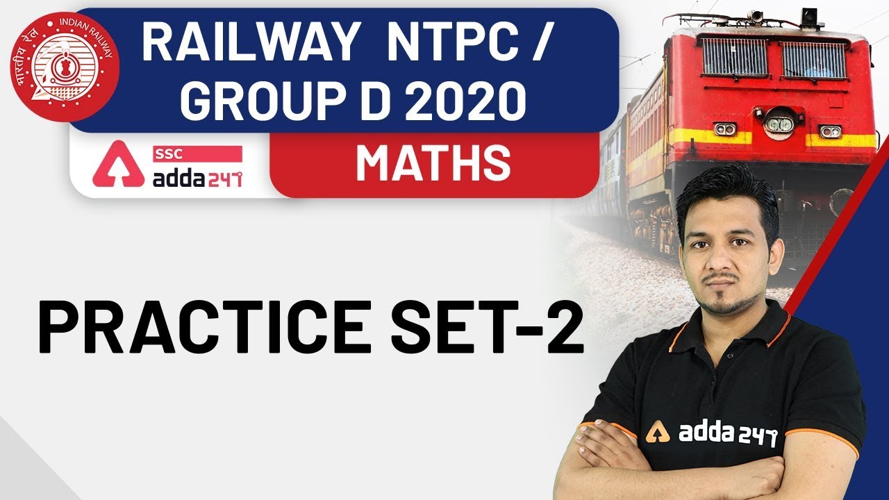 RRB NTPC Maths | Practice Set-3 | Railway NTPC & Group-D 2019 - YouTube
